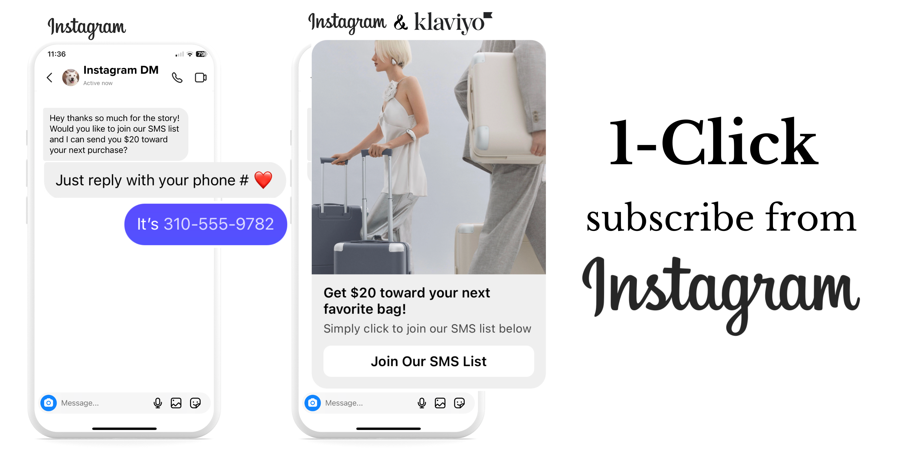Gatsby - Klaviyo List Growth from Instagram DMs